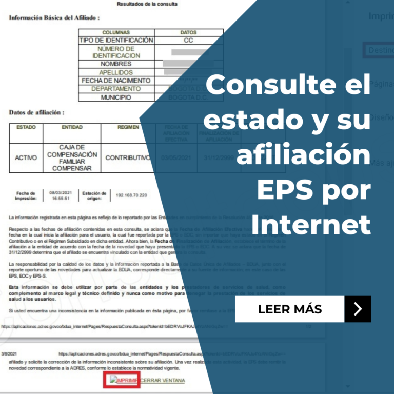 Coosalud EPS: Afiliación por Internet, citas y certificado